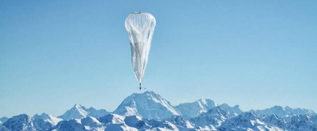 Project Loon: Balões que levam a Internet a todo o mundo