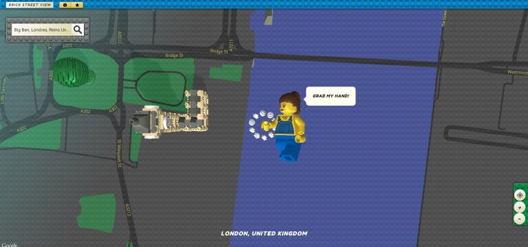 Brick Street View: e se o Google Maps fosse em Legos?